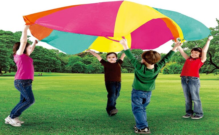 Fun Parachute Activities that Keep Toddlers Moving – Beanstalk Schools